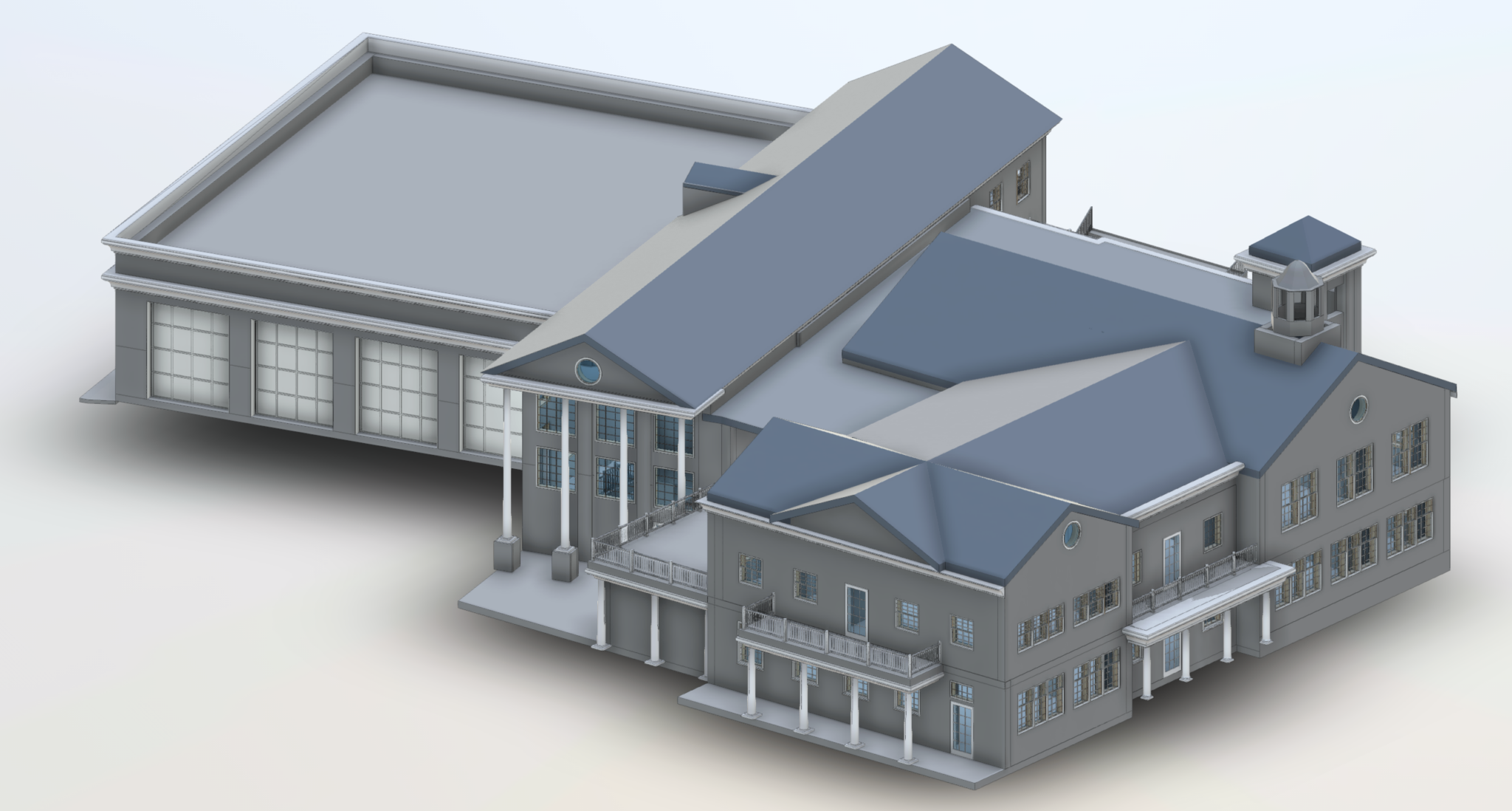 Fire Station Building – Cadbricks